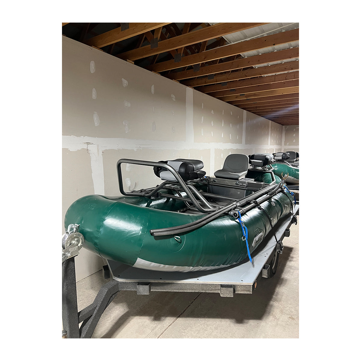 AIRE Super Duper Puma w/Montana Raft Frame and Tight Line Trailer ...