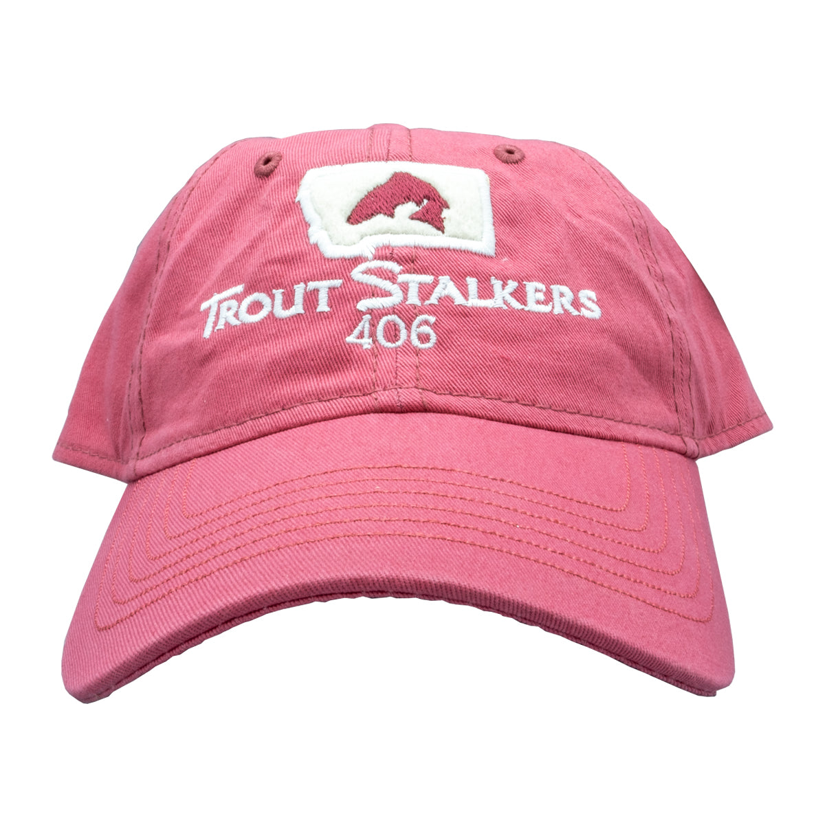 MTS Logo Epic Hat Nantucket Red – Trout Stalkers Fly Shop