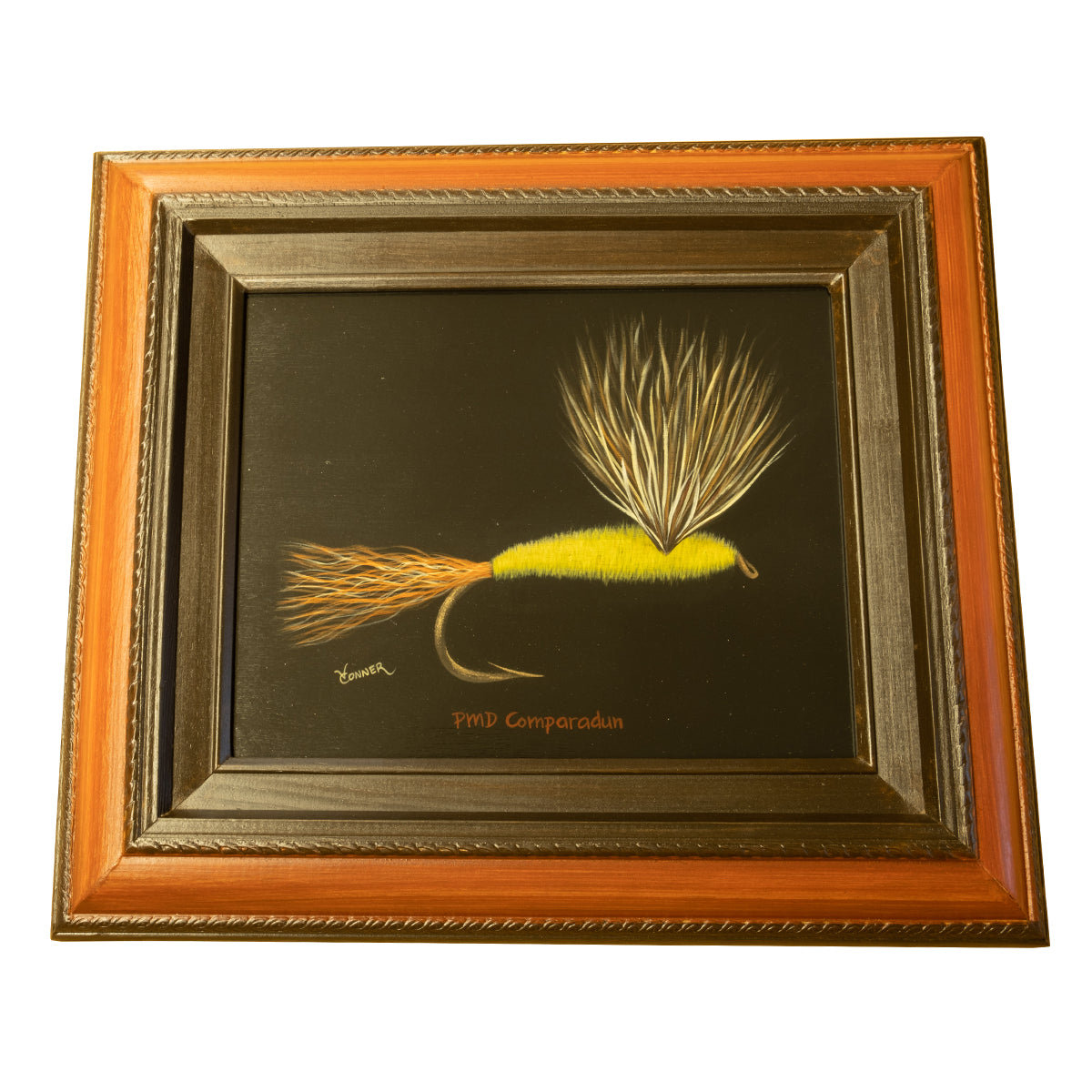 Conner Art Studio Framed PMD Comparadun – Trout Stalkers Fly Shop