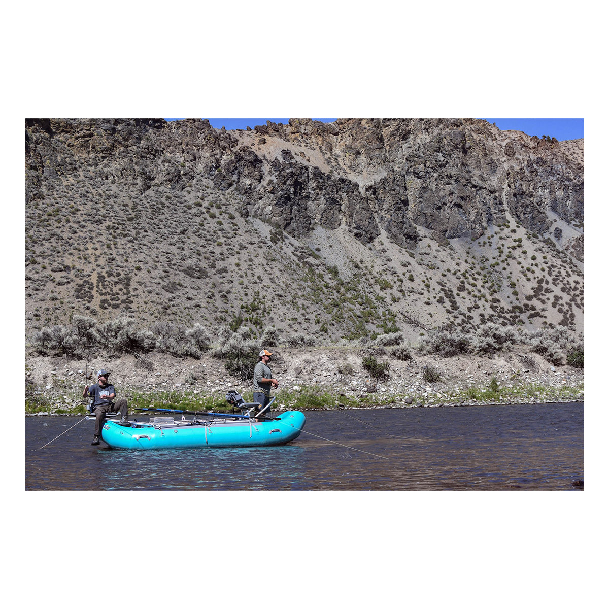 Outcast PAC 136DD Raft Teal with Frame – Trout Stalkers Fly Shop