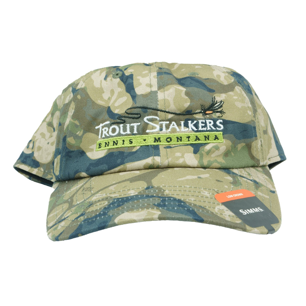 Simms MTS Logo Single Haul Cap Riparian Camo – Trout Stalkers Fly Shop